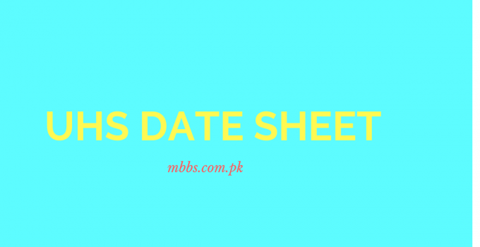 UHS Date Sheet 2022 (OFFICIAL) - MBBS.Com.Pk UHS Date Sheet 2022 (OFFICIAL) - MBBS.Com.Pk